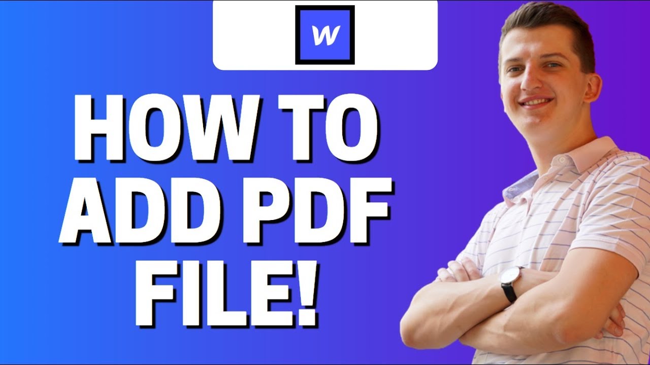 How To Add PDF File To Webflow E book To Webflow YouTube How To Add PDF File To Webflow E book To Webflow YouTube