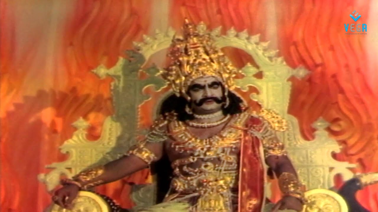 Yamagola - N.T.R Questioning Yama Dharma Raju - YouTube