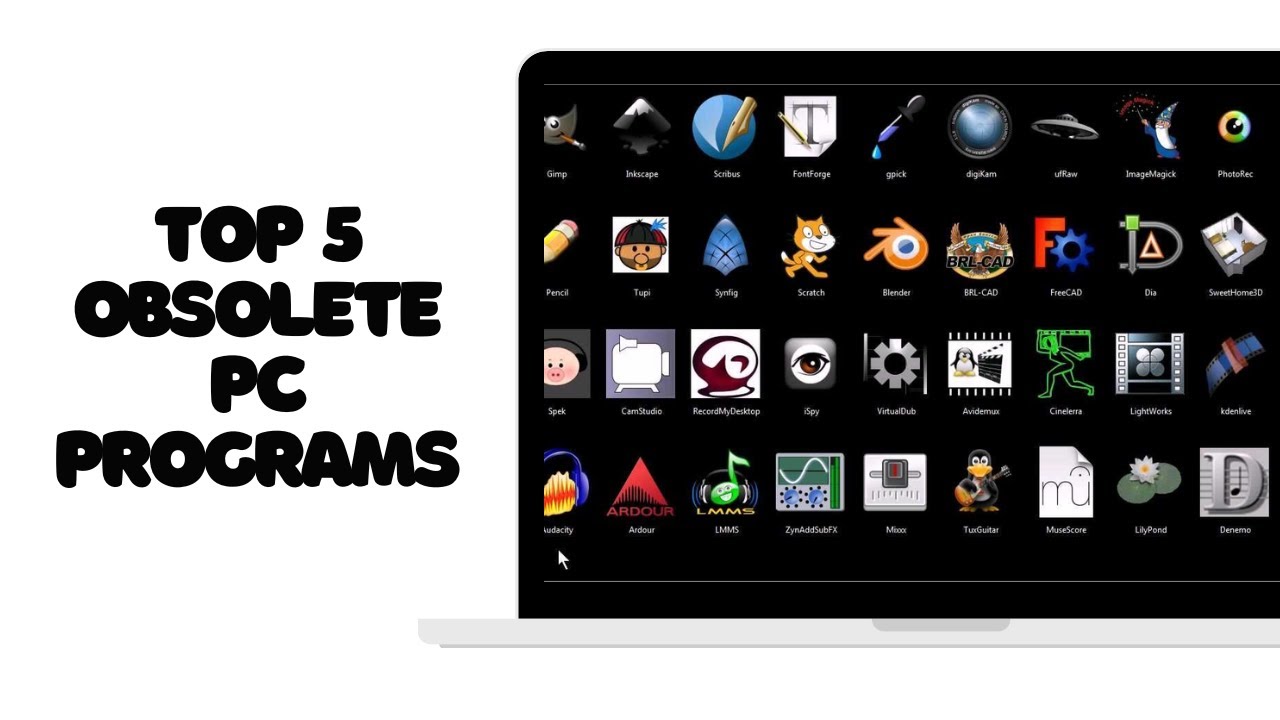 Top 5 Obsolete PC Programs and Their Successors - YouTube