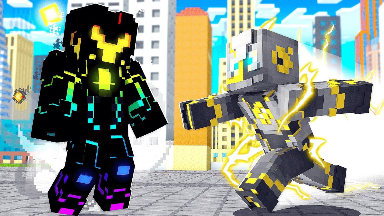 Becoming CUSTOM Superheroes in Minecraft! - New SMP in Fisk's Superhero ...