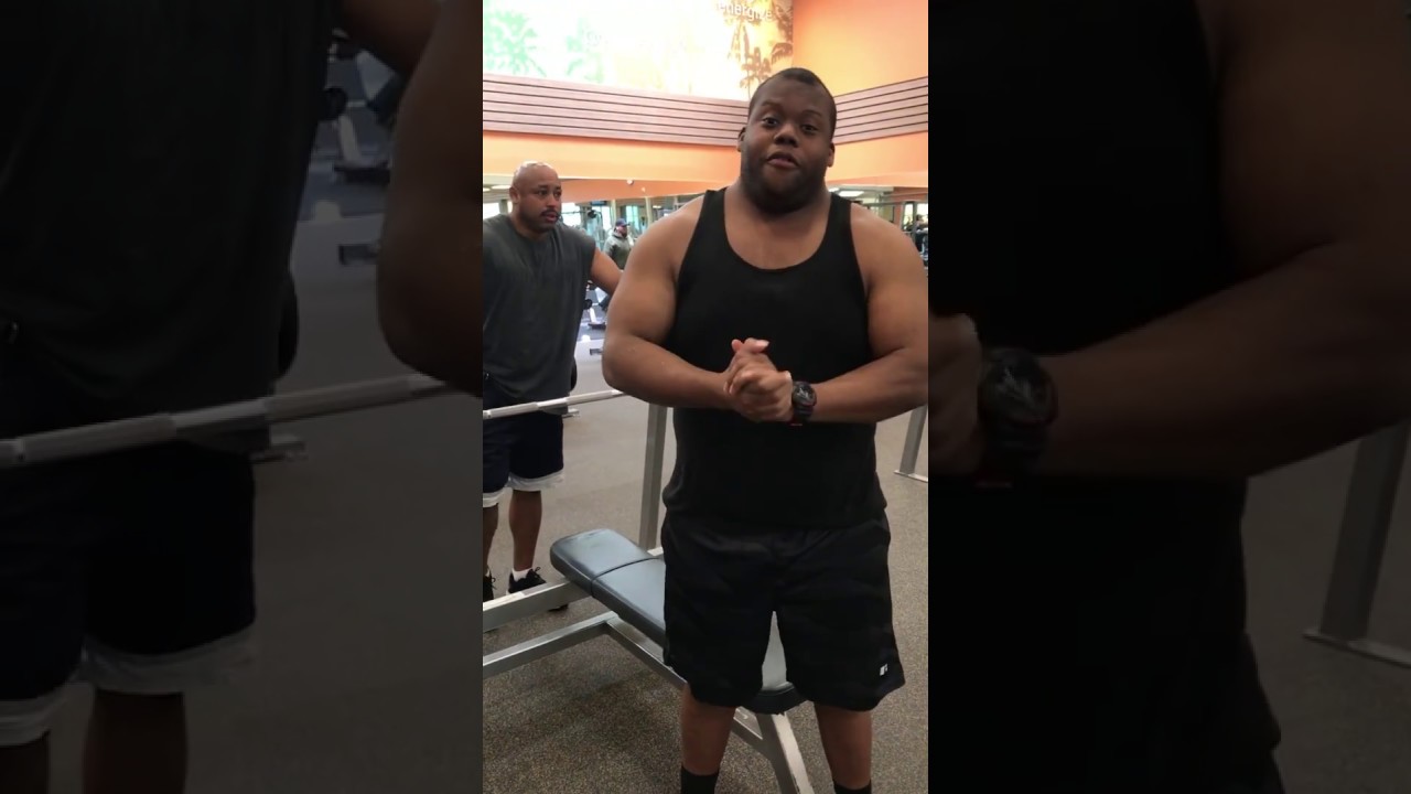290 Pound Bench Press Assisted - YouTube