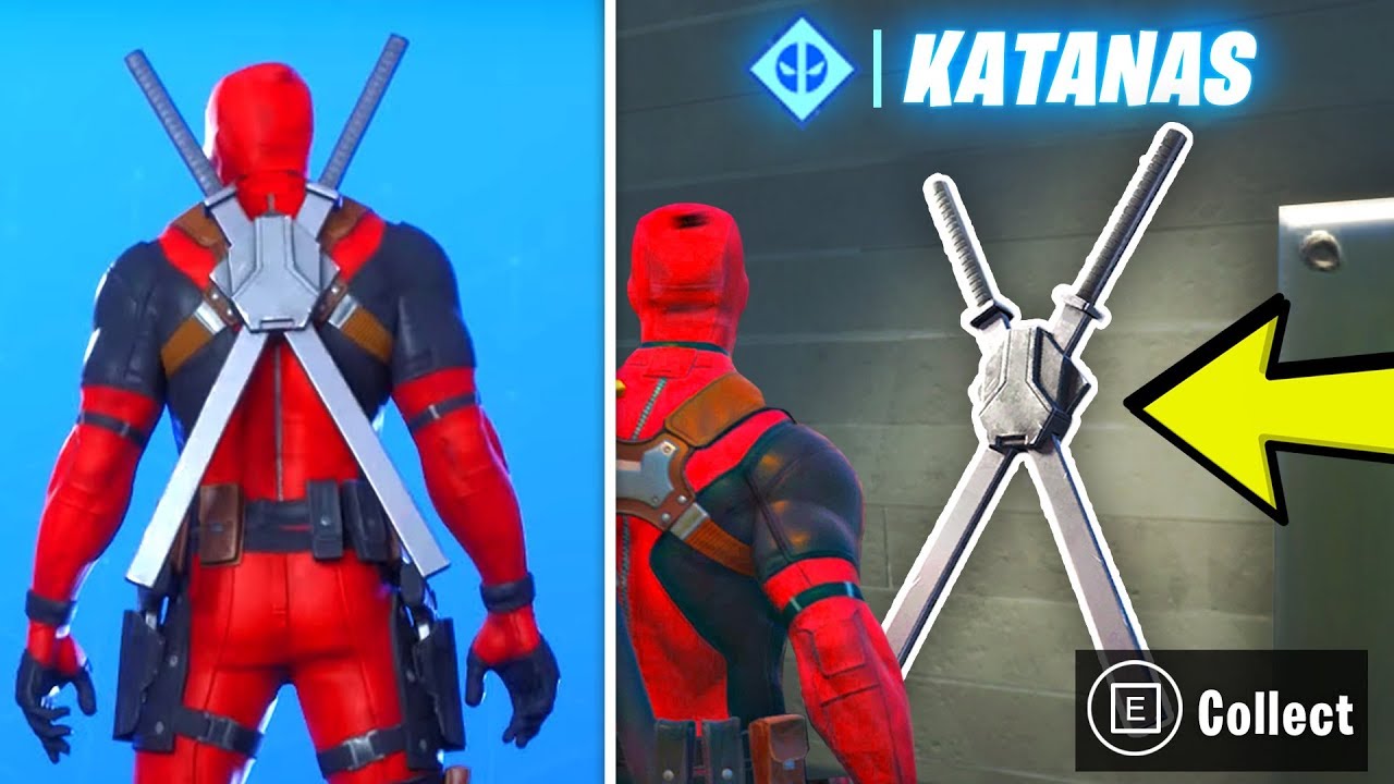FIND DEADPOOL'S KATANAS LOCATION - UNLOCK DEADPOOL KATANAS : Week 4 ...