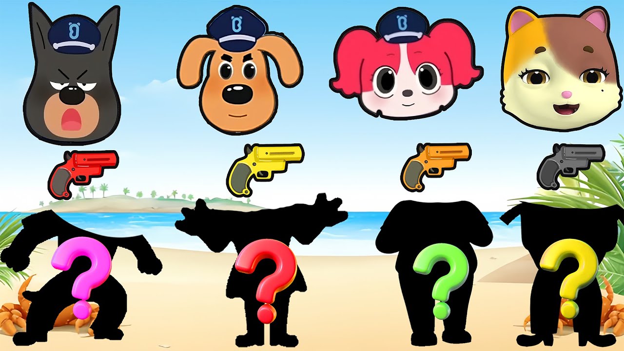 Choosing the Right Gun for Labrador Sheriff | Funny Police Cartoon ...