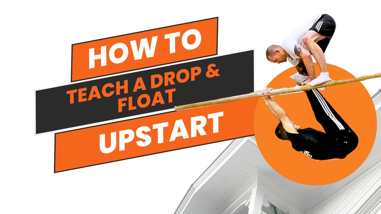 HOW TO TEACH DROP & FLOAT UPSTART ON P BARS - YouTube