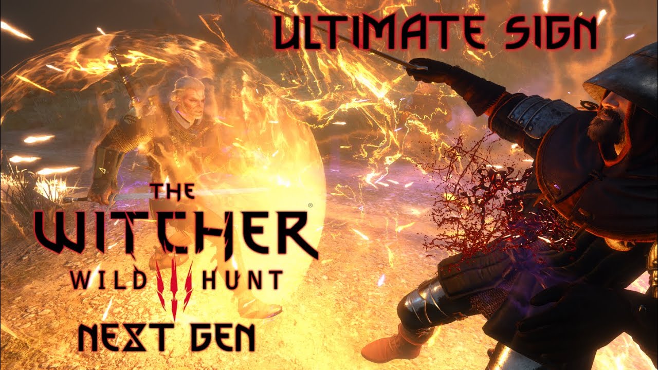 THE WITCHER 3 NEXT GEN : ULTIMATE SIGN GRIFFIN BUILD - Death March ...
