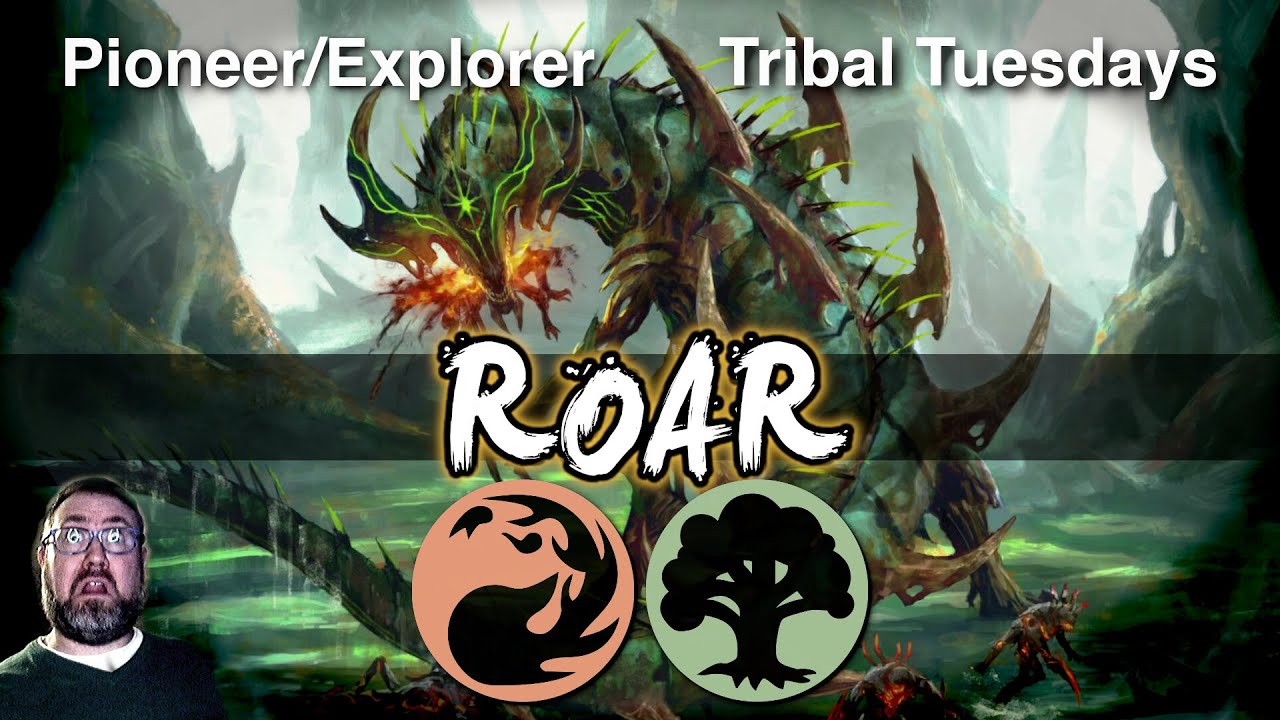 Tyrranax Rex = New Dino Tech? 🔥🌳🦖 | Explorer aka Pioneer Lite | Tribal Tuesday | Arena MTG ...