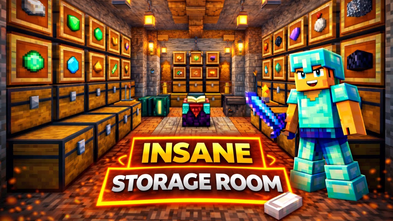 Upgrading Storage Room | MINECRAFT SURVIVAL SMP | Day 11 #minecraft # ...