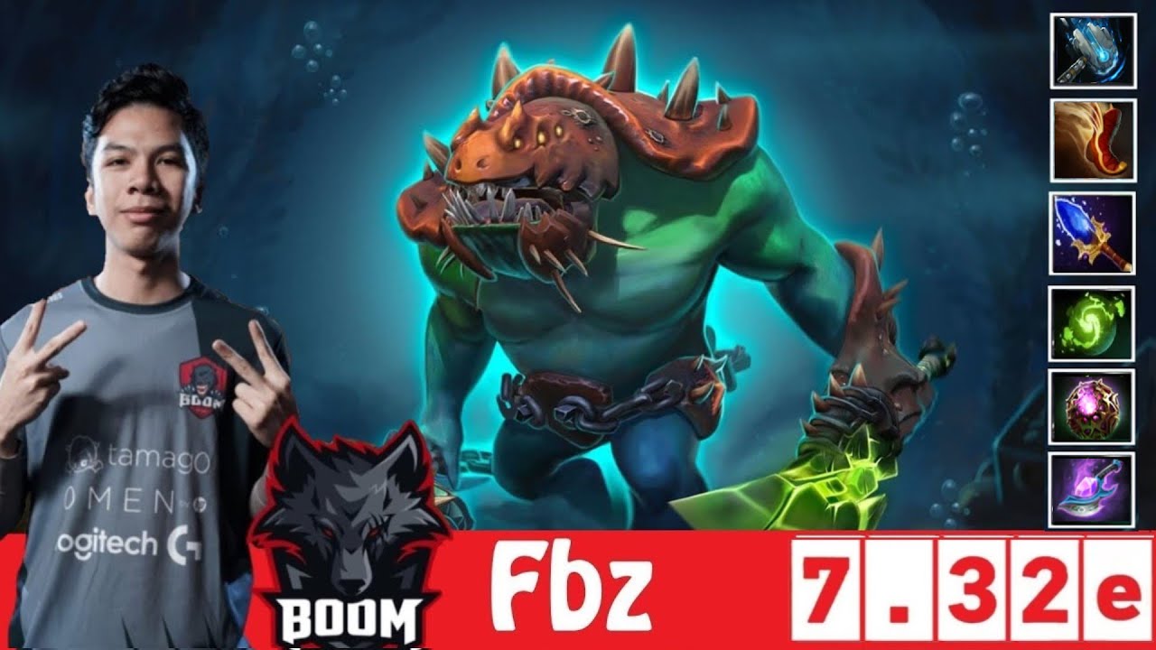 [DOTA 2] BOOM.Fbz the TIDEHUNTER [OFFLANE] [7.32e] - YouTube