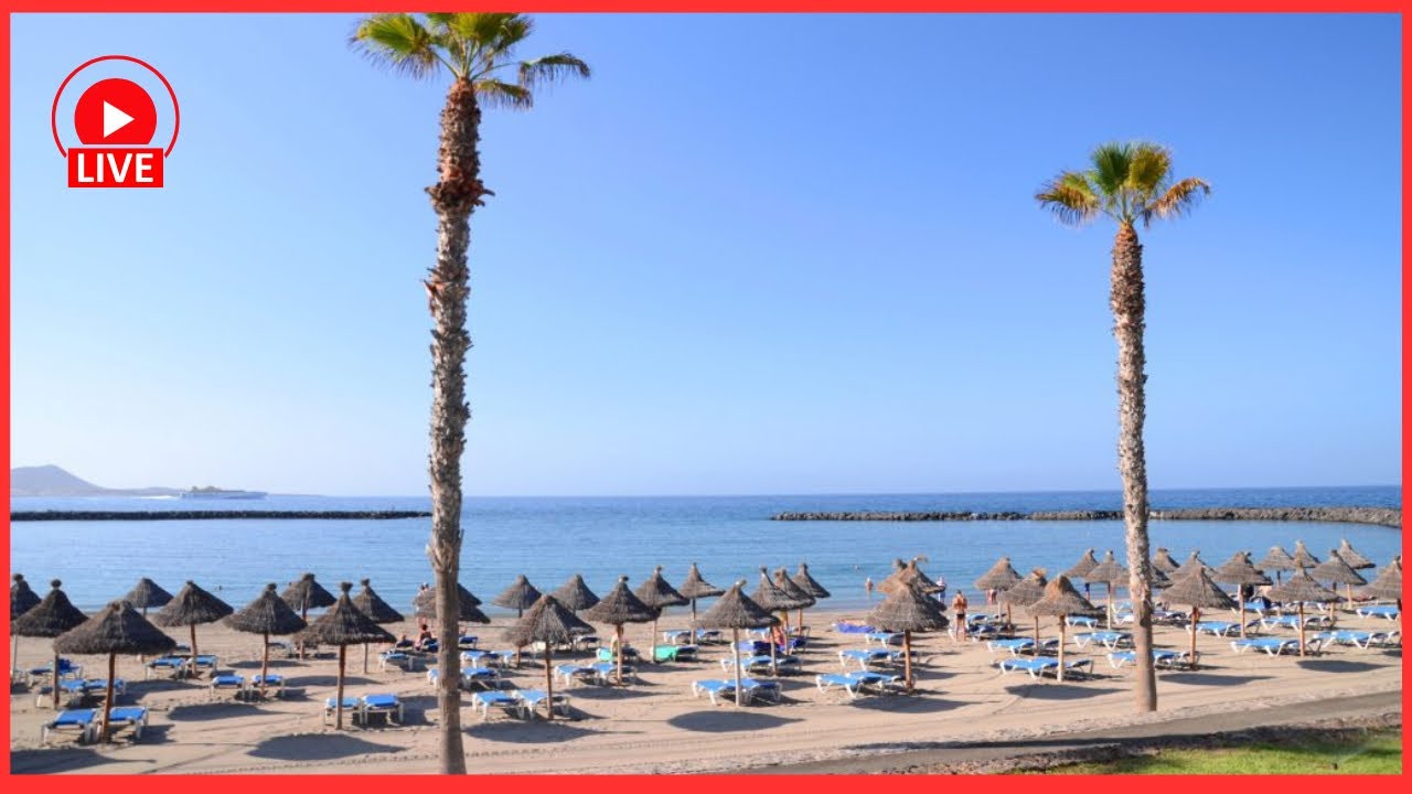 🔴LIVE: Good Morning TENERIFE- Las Americas Walk in SCORCHING Weather 🥵 ...