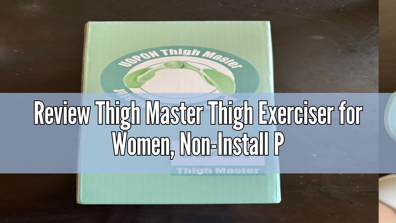 Review Thigh Master Thigh Exerciser for Women, Non-Install Pelvic Floor ...