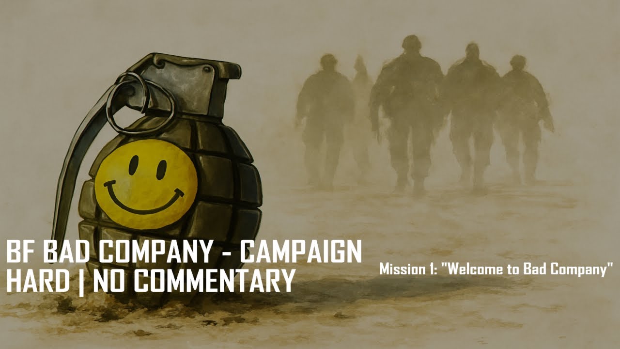 BF Bad Company Campaign 4K – Mission 1: "Welcome to Bad Company" | Hard ...