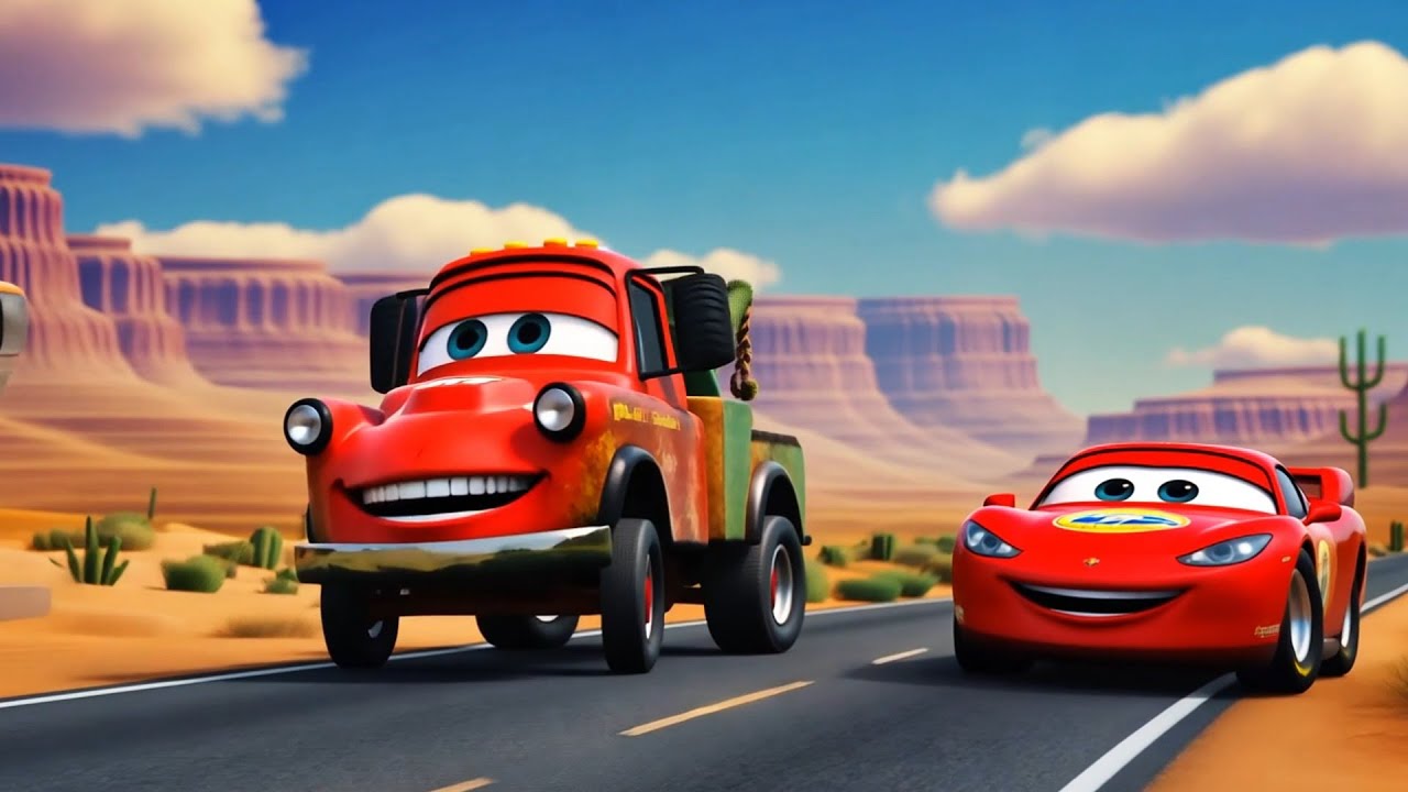 Lightning McQueen's Best Friend Moments - Pixar Cars remake - YouTube