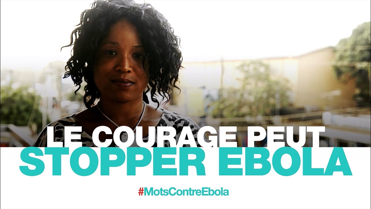 Christine Ouendouno, comedian and Dr Facely Diawara, Ebola coordinator ...