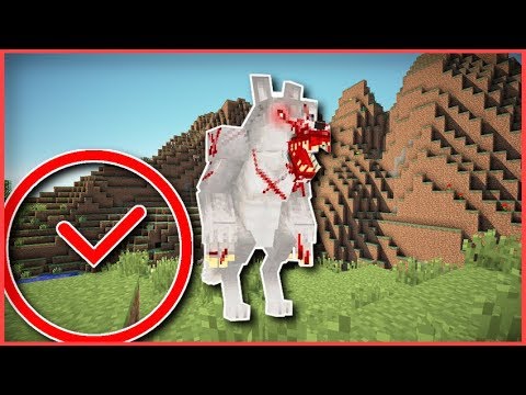 LA TRANSFORMATION EN LOUP-GAROU !🐺 TRANSFORMATION EN MOB MINECRAFT ! #2 ...