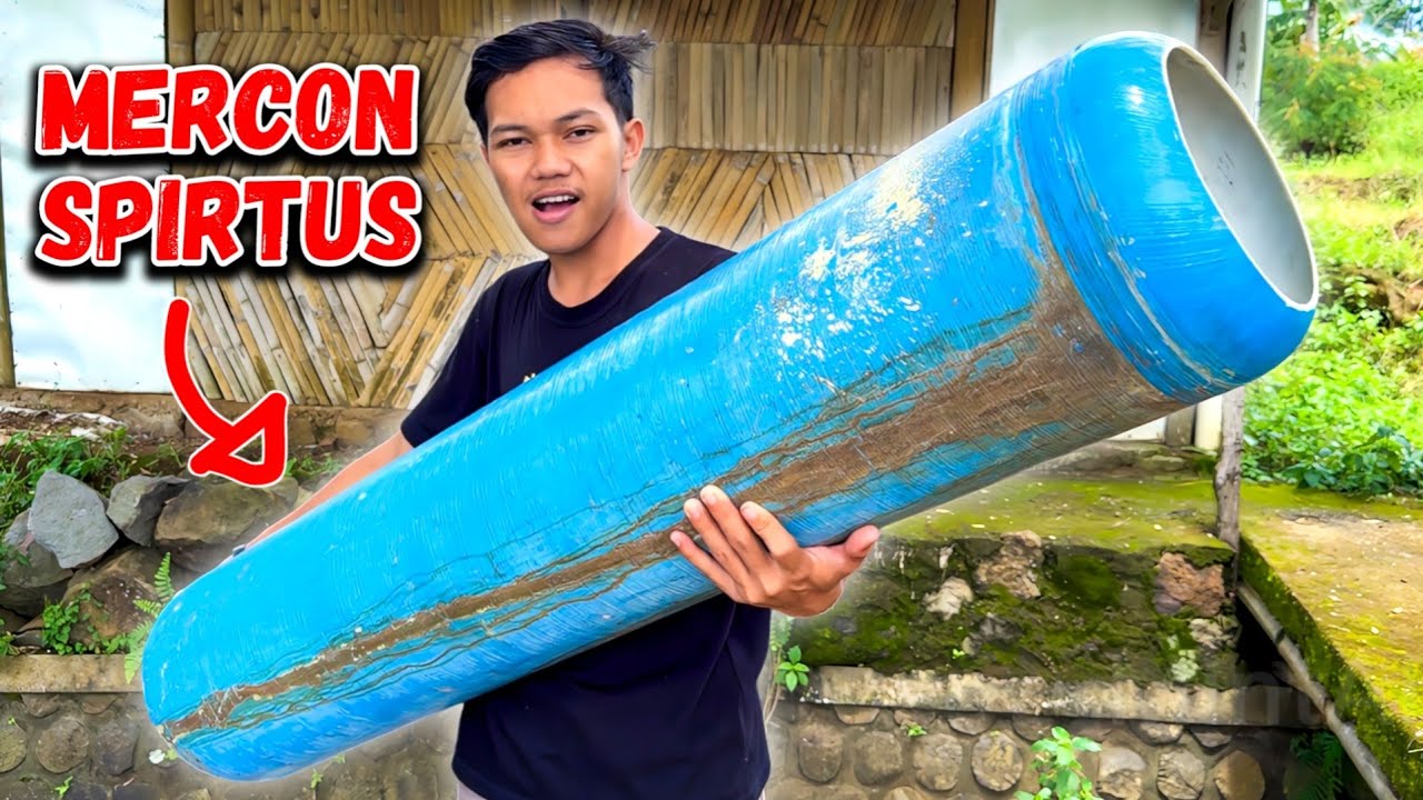 EKSPERIMEN MERCON SPIRTUS TERBESAR DARI TABUNG JUMBO !!! - YouTube