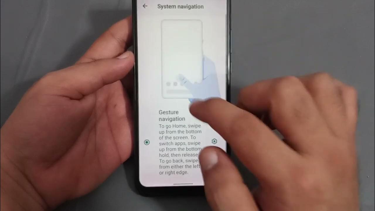 gesture navigation setting Lava Agni 2, how to enable gesture navigation in Lava Agni 2 - YouTube
