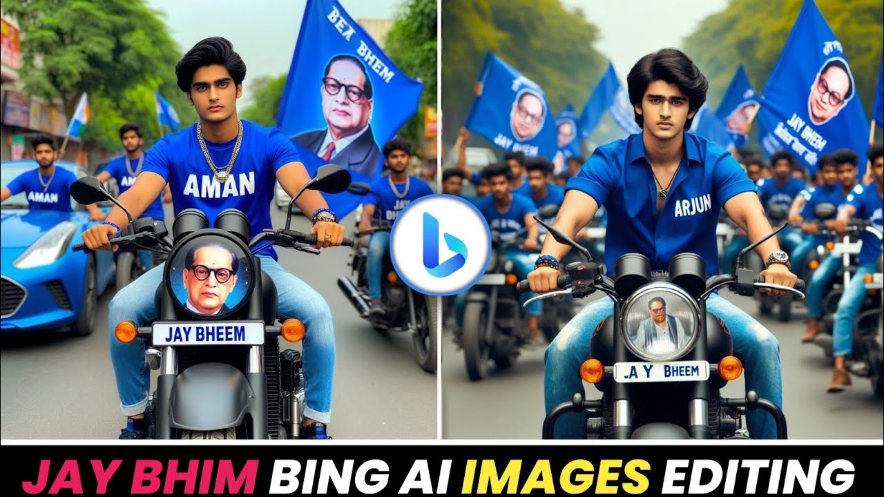 Jay Bhim Bing Images Creater | Ai Name Photo Editing - YouTube