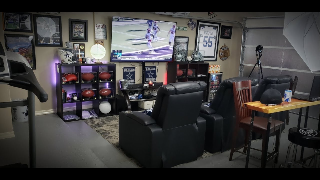 Behind The Scenes Look: Smokin Joe's Man Cave - YouTube