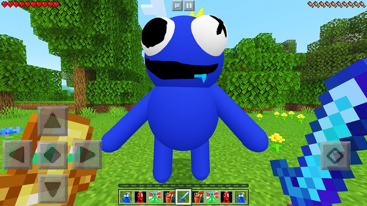 I FOUND CURSED RAINBOW FRIENDS in Minecraft Pocket Edition! (Realistic ...