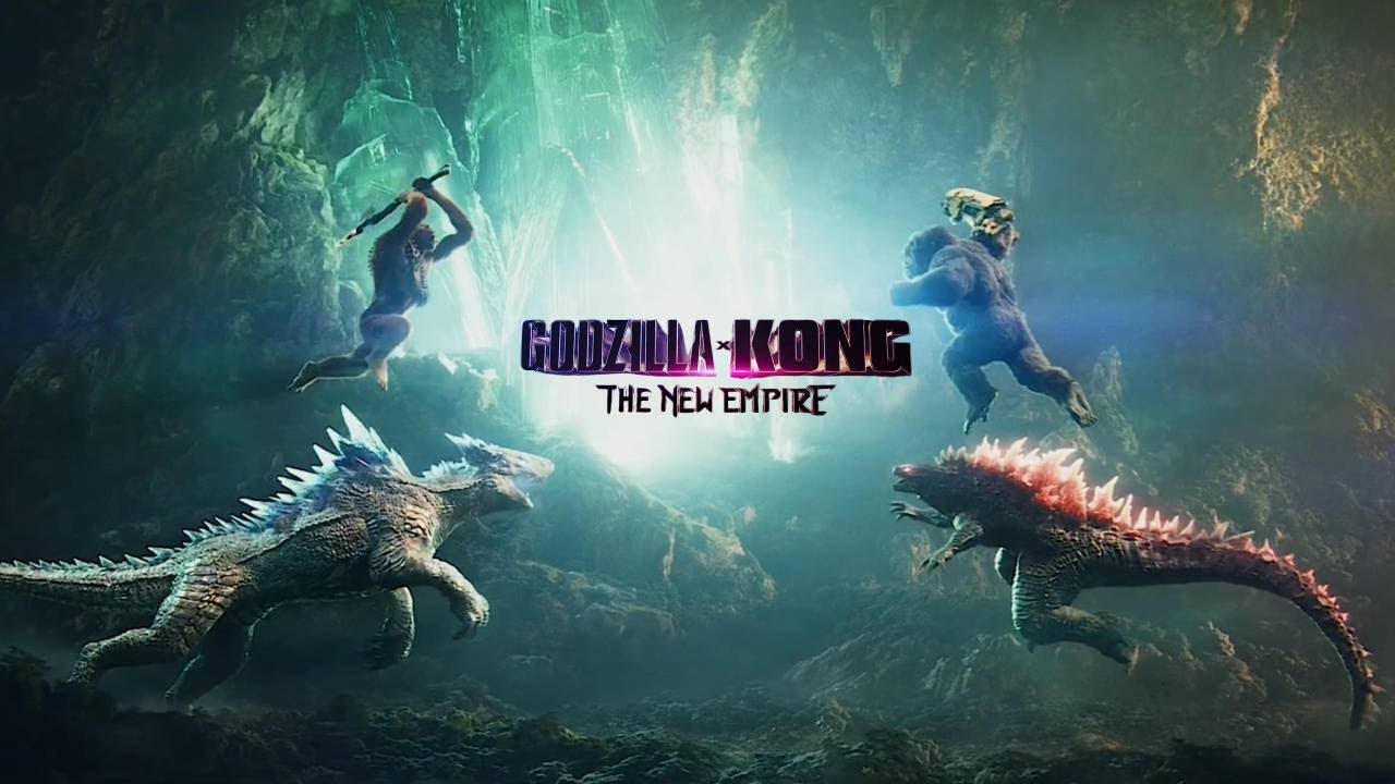 Shimo Defeats Kong Scene | GODZILLA X KONG: THE NEW EMPIRE (2024) Movie ...