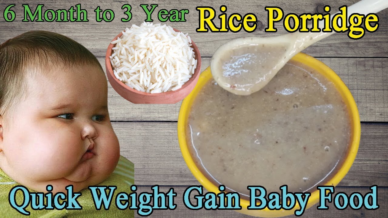 Baby Food | Weight Gain & Brain Development Baby Food for 6 Months+ to ...