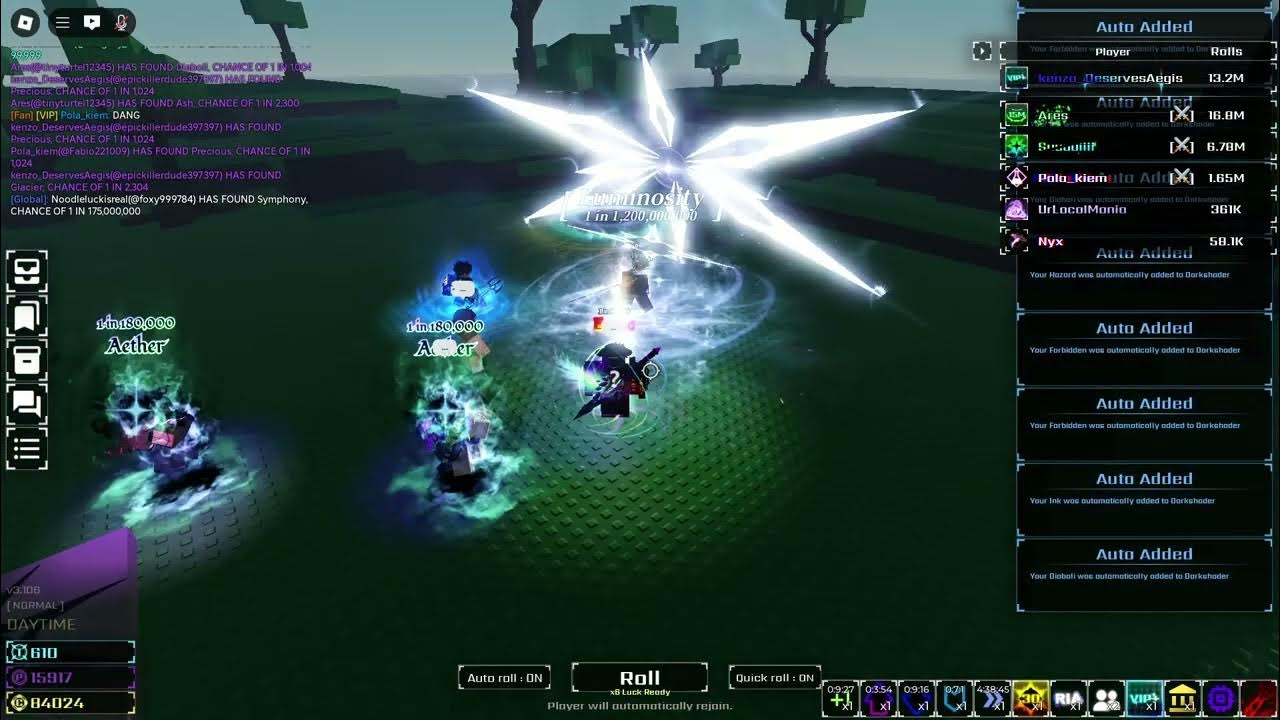 Luminosity Abilities in sols rng - YouTube