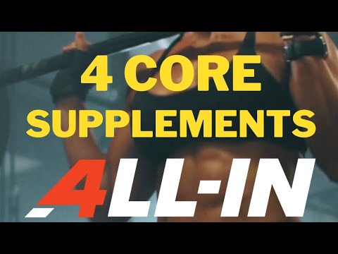 4 Core Supplements for Muscle Building and Anti-Aging - YouTube