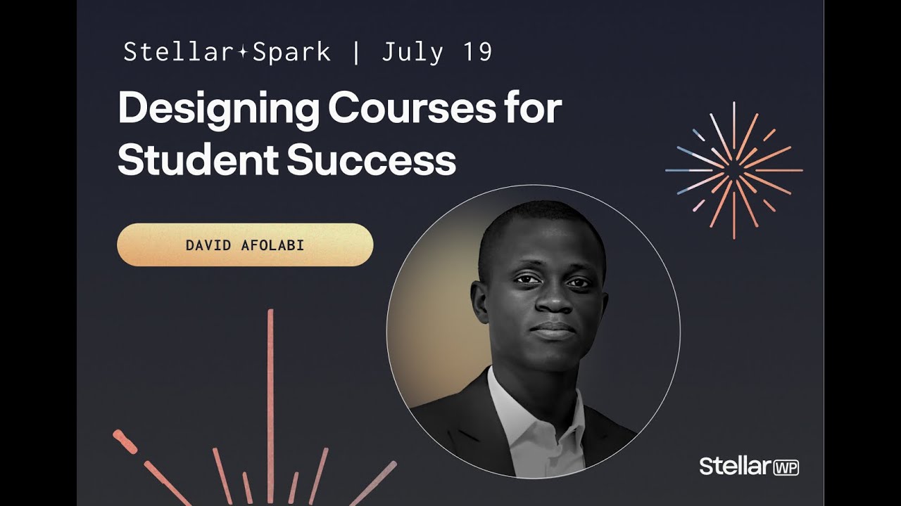 Designing Courses for Student Success with David Afolabi - YouTube