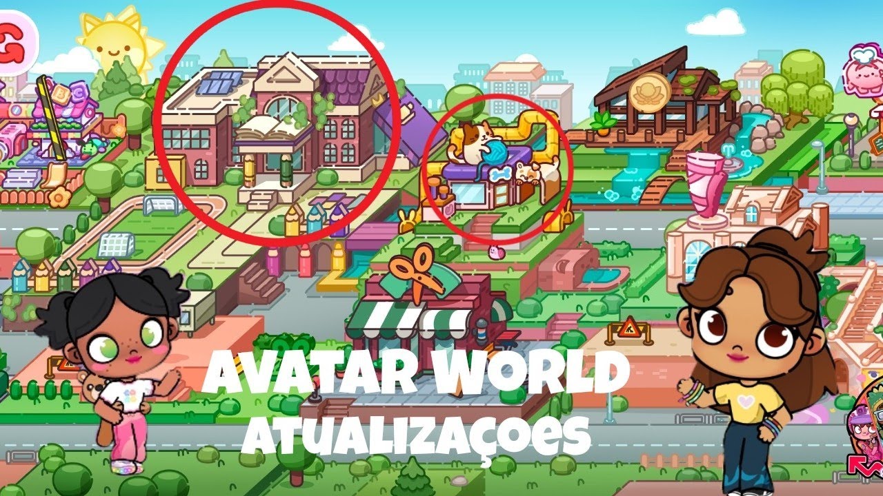 Novas atualizaçoes no avatar world ! 😮 - YouTube