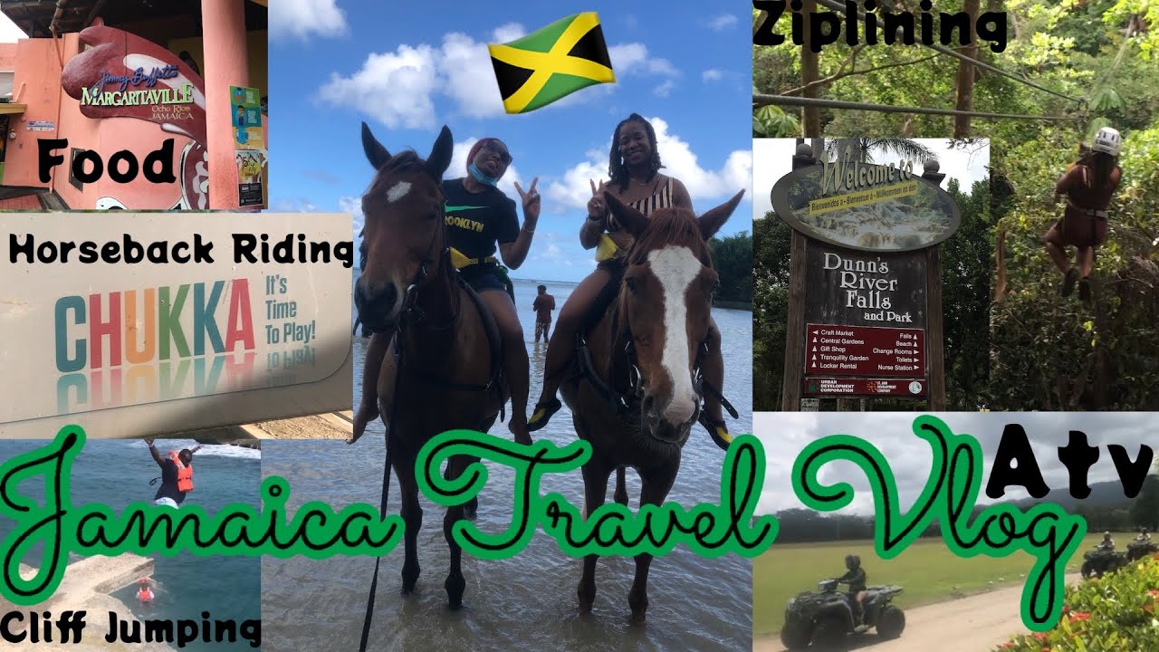 JAMAICA VLOG: Ziplining, ATVS, Horseback Riding @CHUKKA🇯🇲 - YouTube