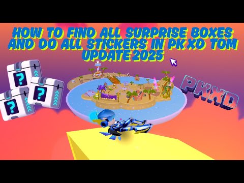 How to find ALL surprise boxes in PK XD NEW UPDATE!!!!!!! - YouTube