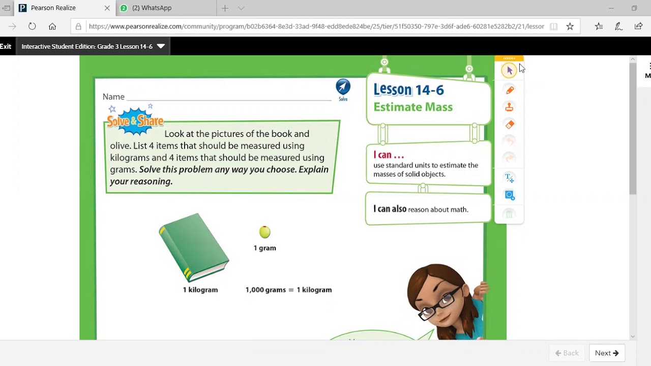 Math grade 3 topic 14 lesson 6 - YouTube