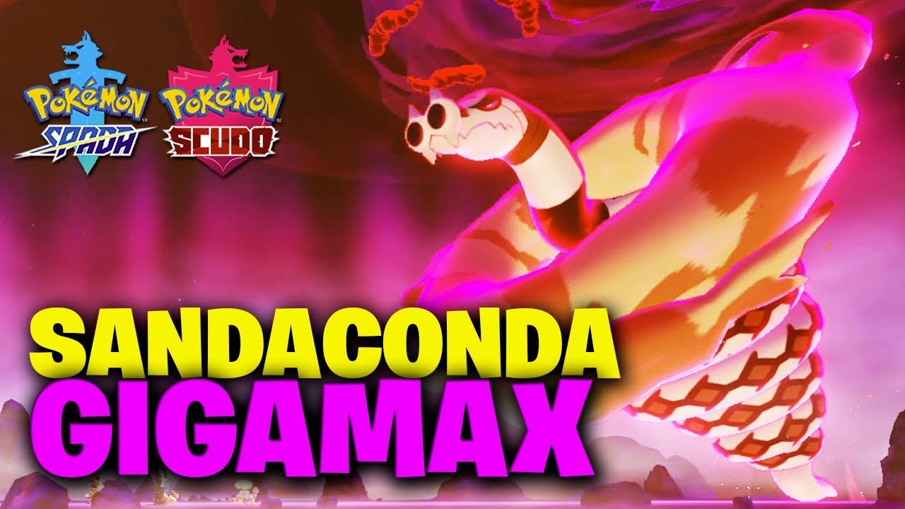 SANDACONDA GIGAMAX! Come e dove trovarlo - Pokemon Spada e Scudo ITA ...