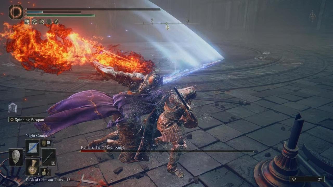 ELDEN RING Rellana boss fight - YouTube