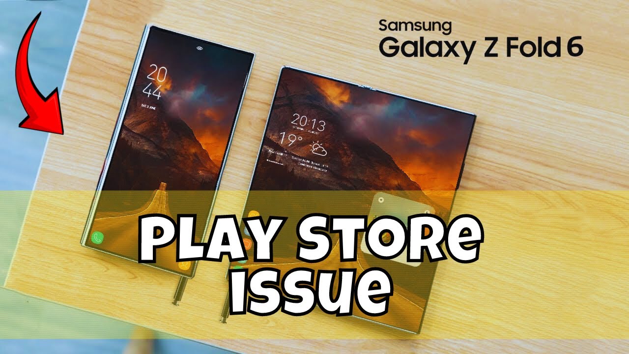 Samsung Galaxy Z Fold 6 Play Store issue (Easy Fix) - YouTube