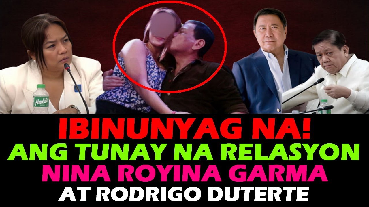 ROYINA GARMA AT RODRIGO DUTERTE IBINULGAR ANG TUNAY NA RELASYON BAMBAN ...