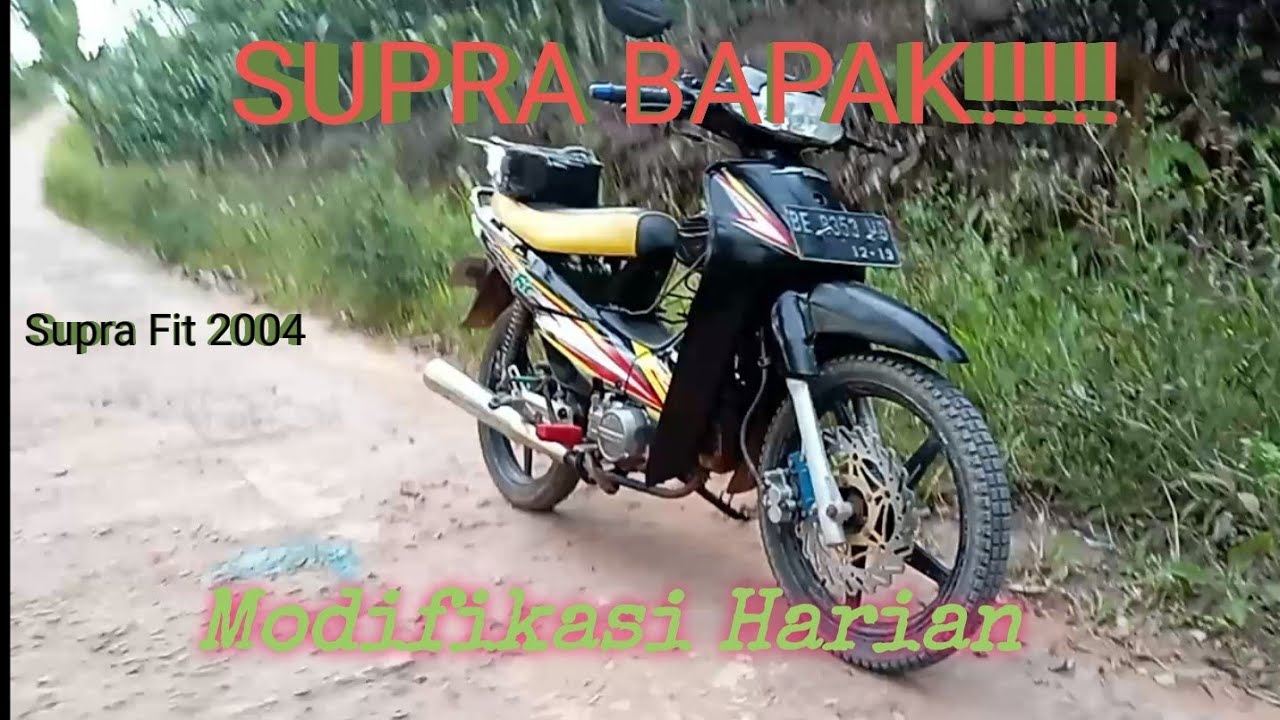 Restorasi Modifikasi Honda Supra Fit Tahun 2004!! Modifikasi Harian ...