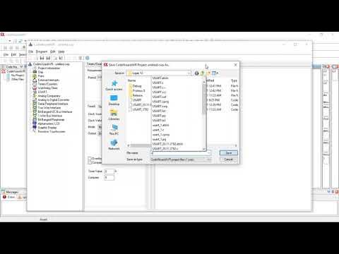 USART VIRTUAL TERMINAL ATMEGA32 LCD016L - PROTEUS 8 dan CVAVR #9 # ...