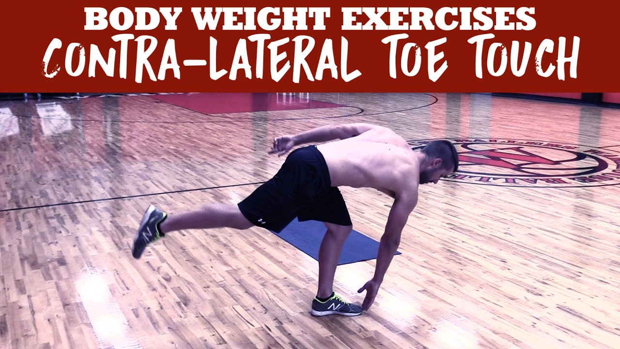 Single Leg Deadlift (toe touch) for Improved Strength & Balance - YouTube