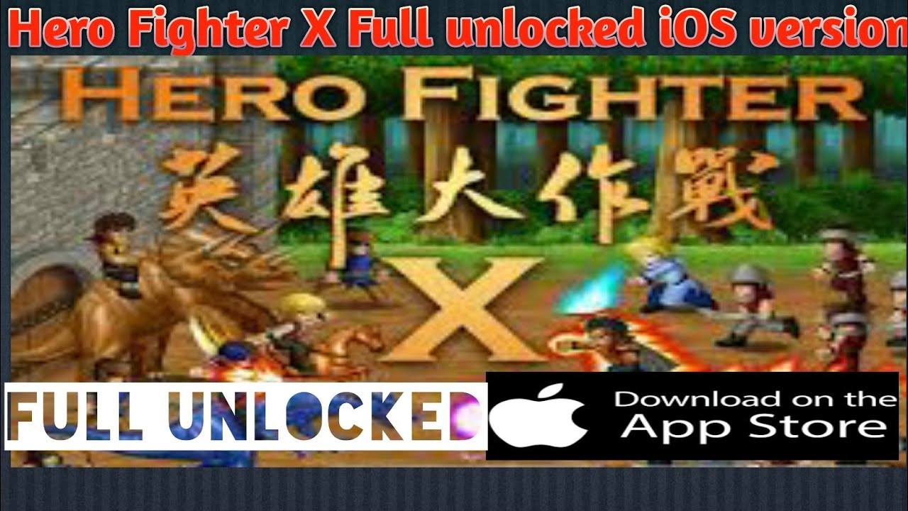 How to Download Hero Fighter X game in iOS apple version|hero fighter x ...