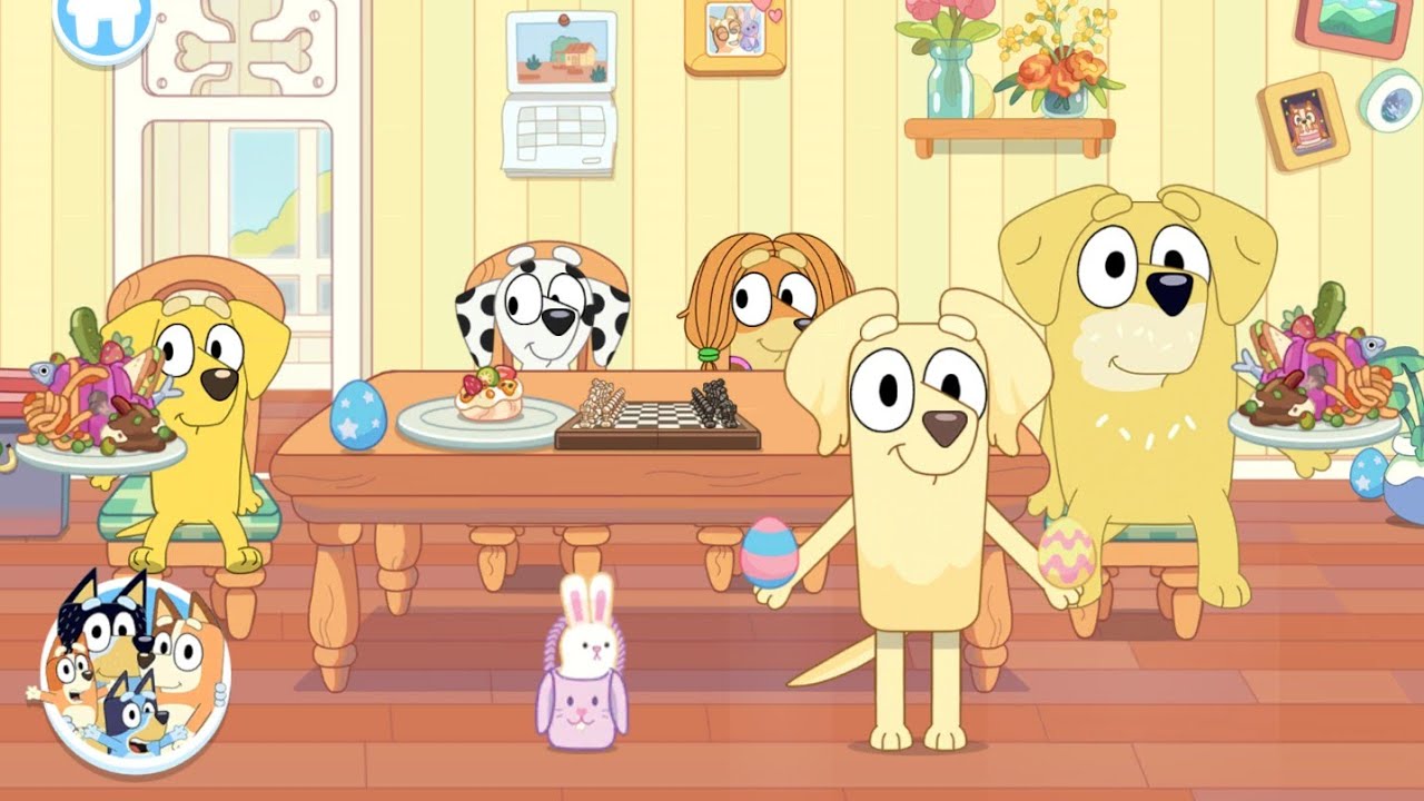 Bluey: Dinner Party of Easter Sunday 03 - YouTube