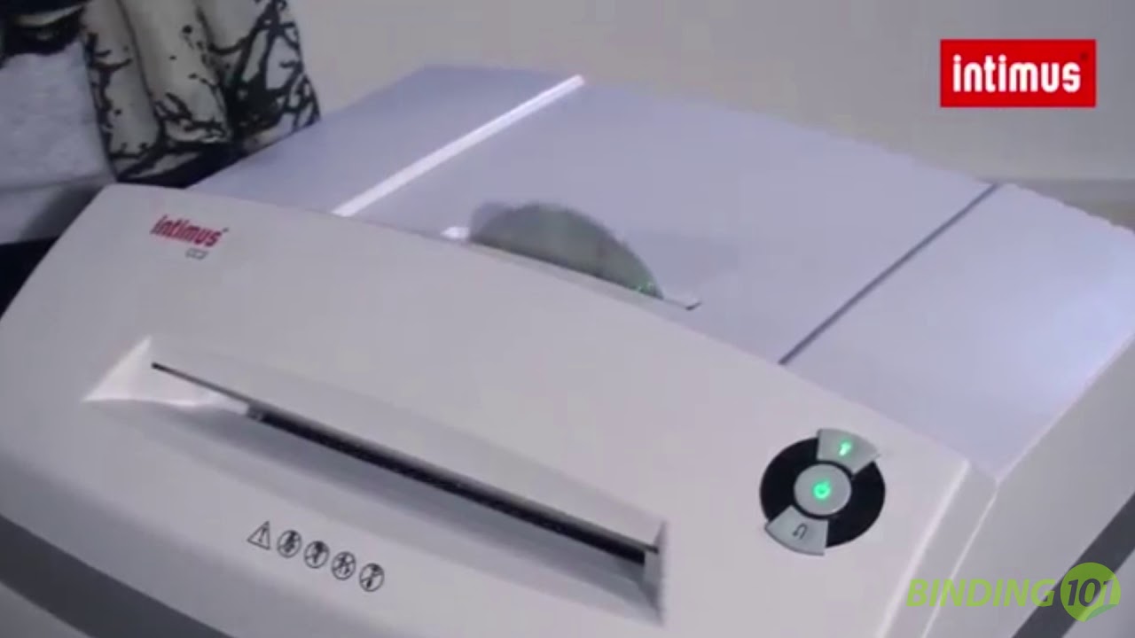 Intimus 45, 60, & 90 CC3 Paper Shredders - YouTube