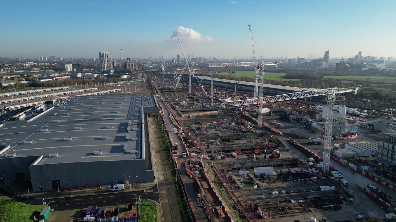 HS2 London station - Old Oak Common - YouTube