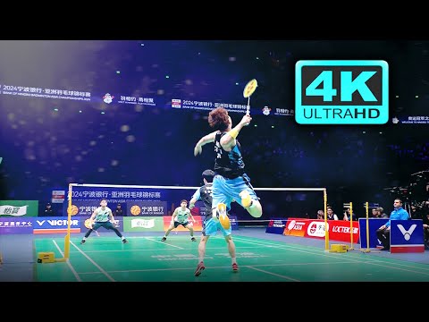 [4K50FPS] Liang Wei Keng / Wang Chang  Vs Goh Sze Fei / Nur Izzuddin | 2024 Asia Championships Final
