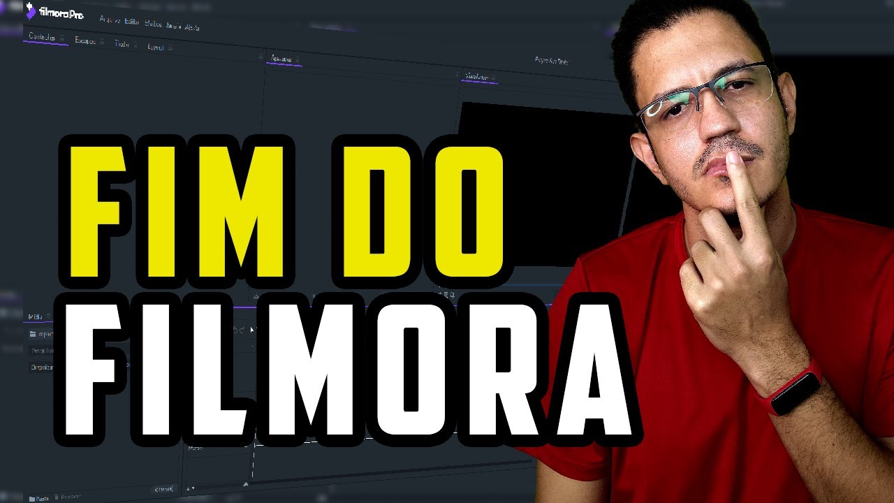 FIM DO FILMORA PRO - YouTube