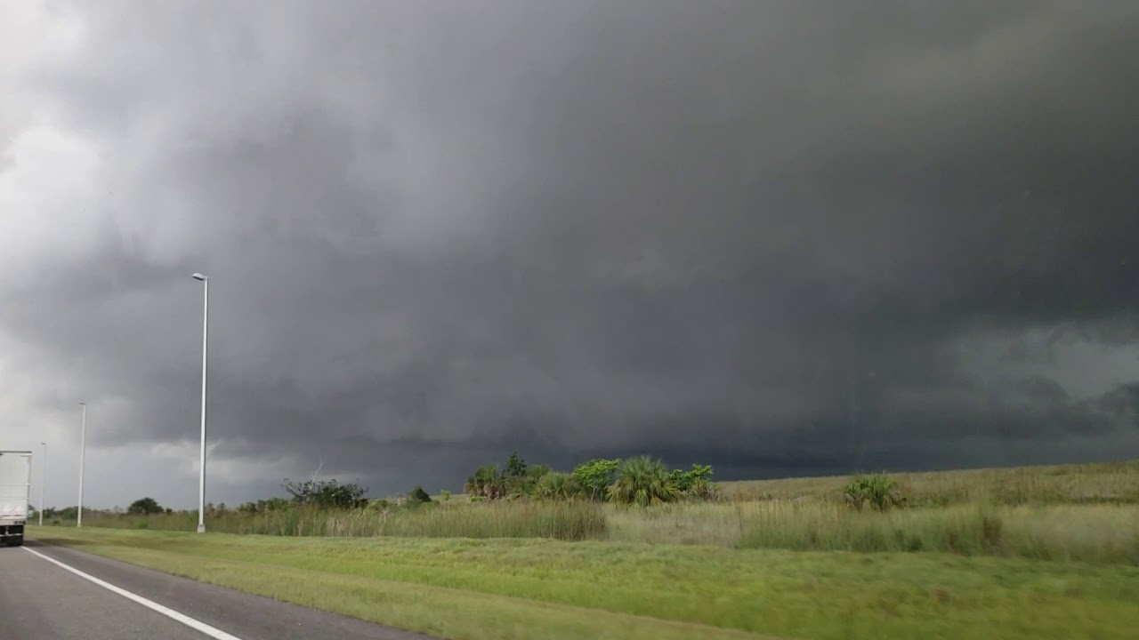 Trying to outrun the storm - YouTube