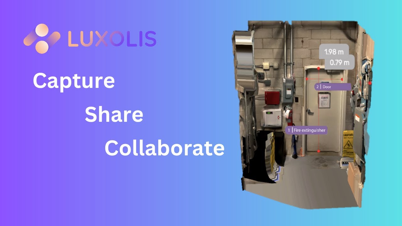 Scanning electrical room with our Luxolis (럭솔리스) 3D scanner App! - YouTube