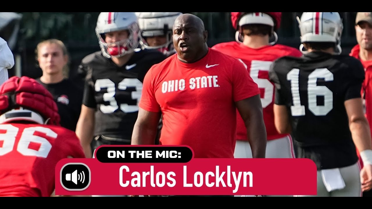 Ohio State's Carlos Locklyn breaks down his talented running back room ...