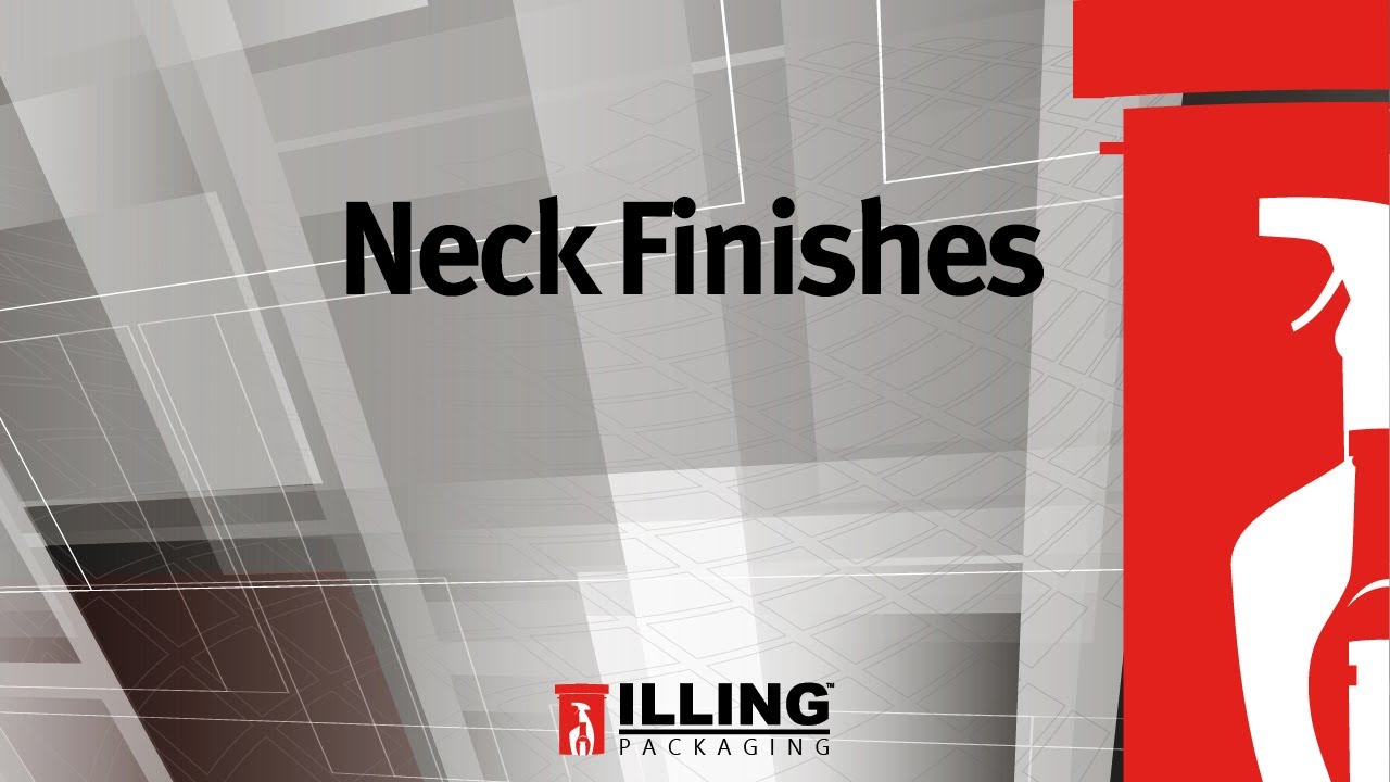 Bottle Closure Neck Finish Construction by Illing Packaging - YouTube
