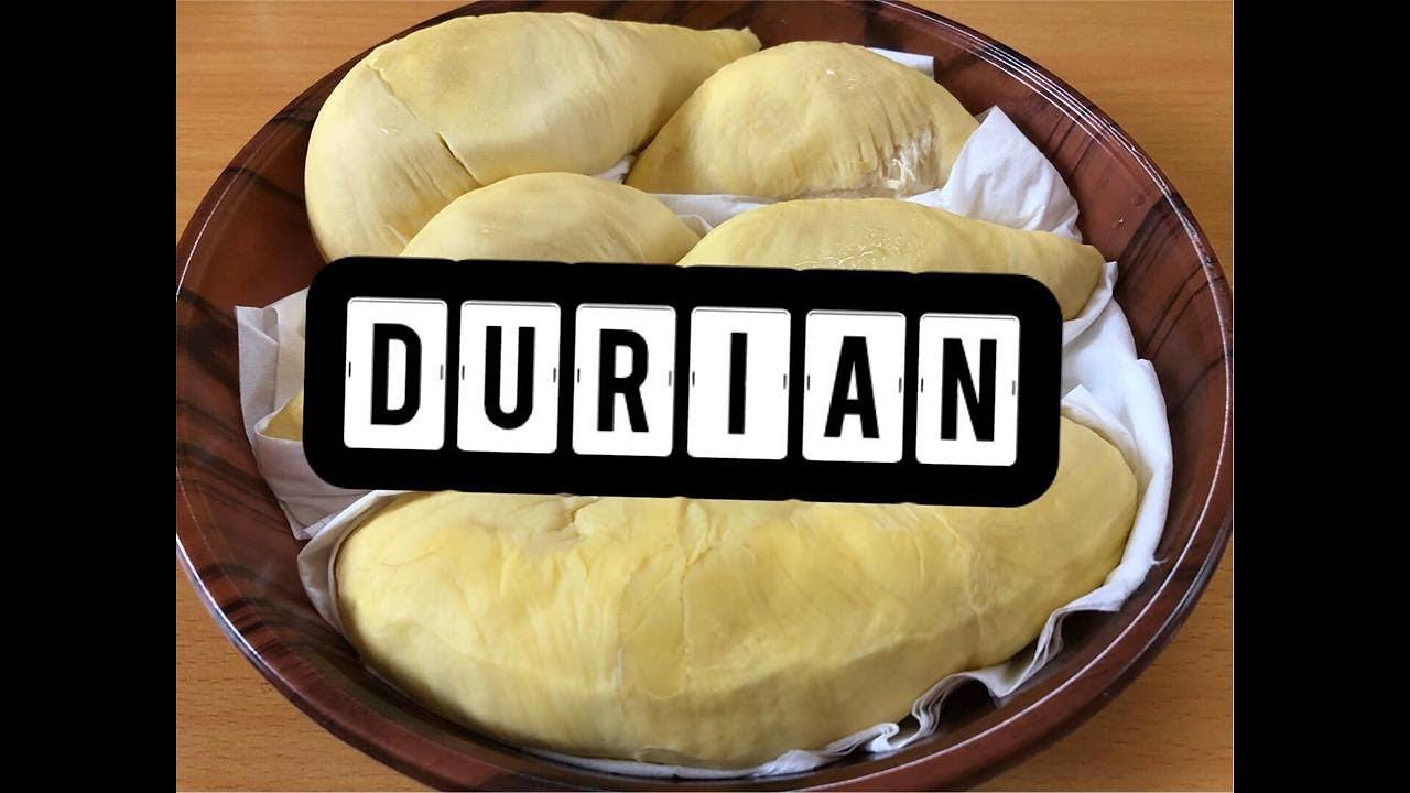 Durian in japan - YouTube